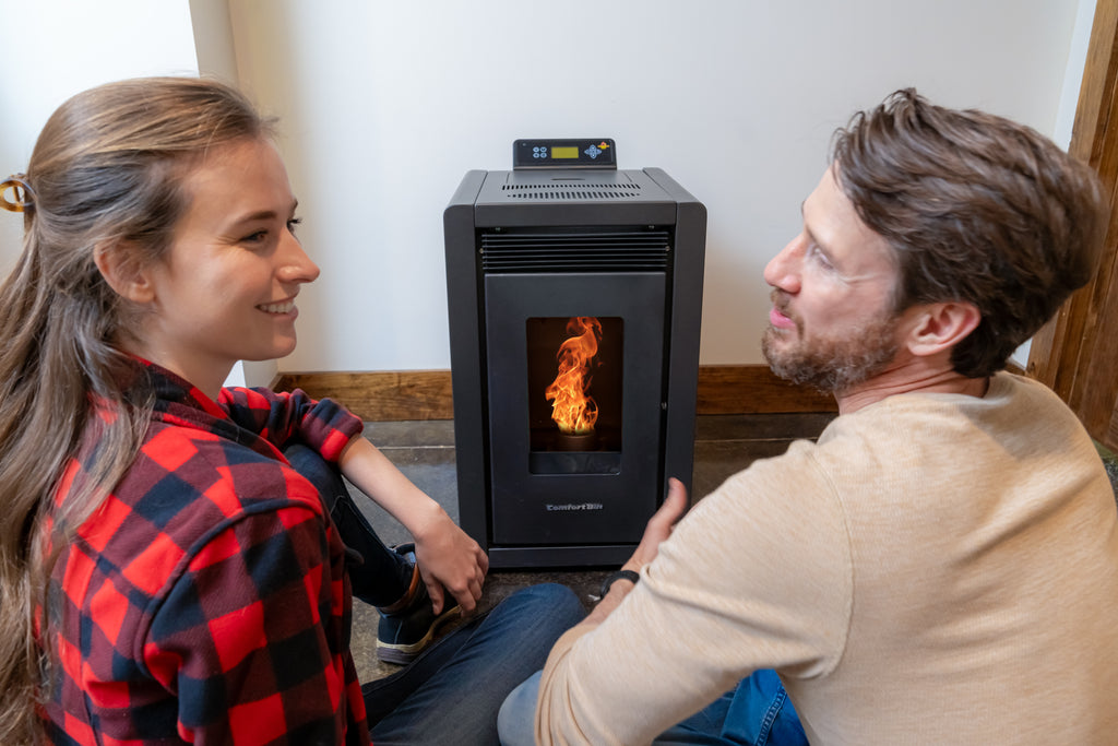 Comfortbilt Alpine HP40 Small Pellet Stove Mini Pellet Stove - ComfortBilt