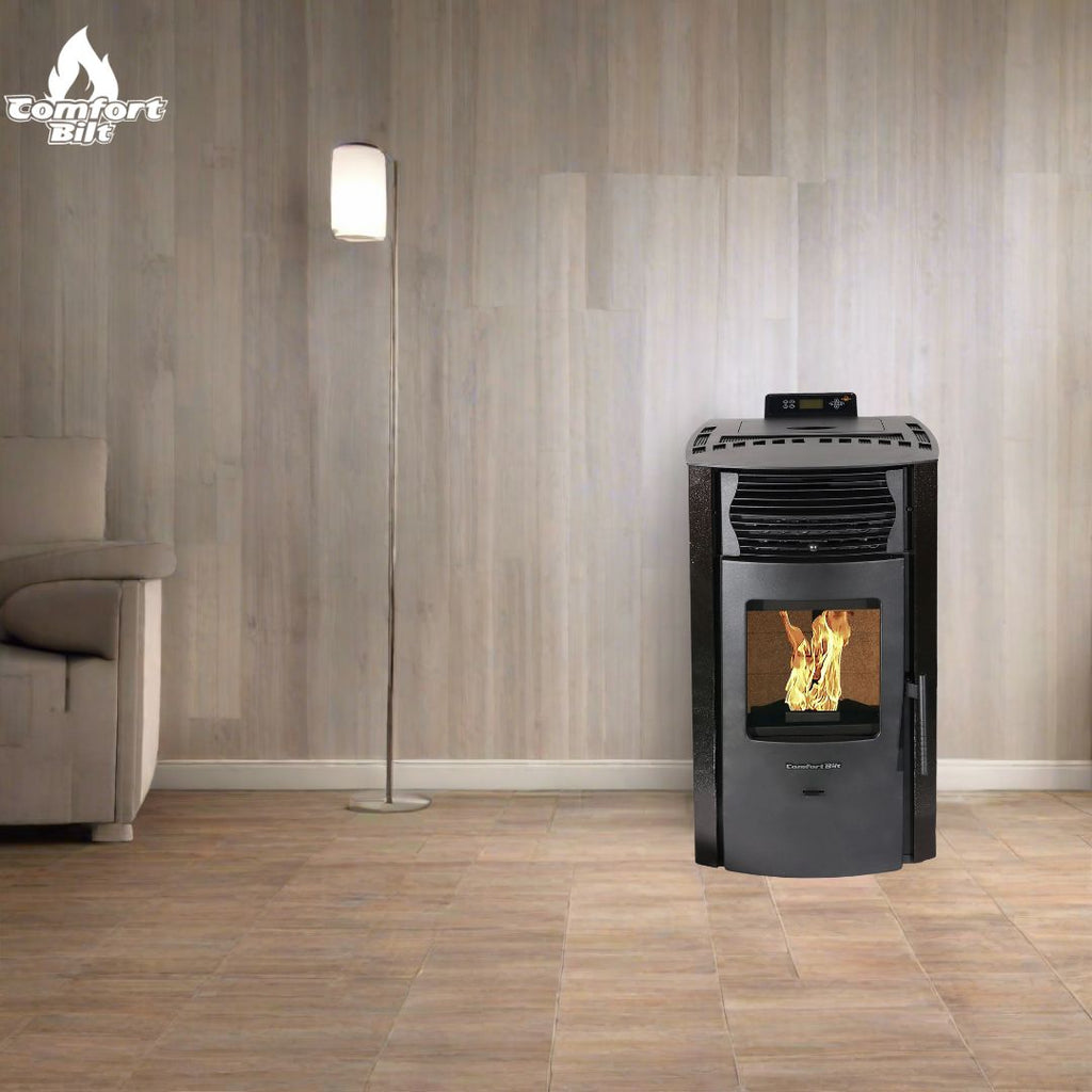 Comfortbilt Pellet Stoves HP50 Brown Modern Design Efficient - ComfortBilt